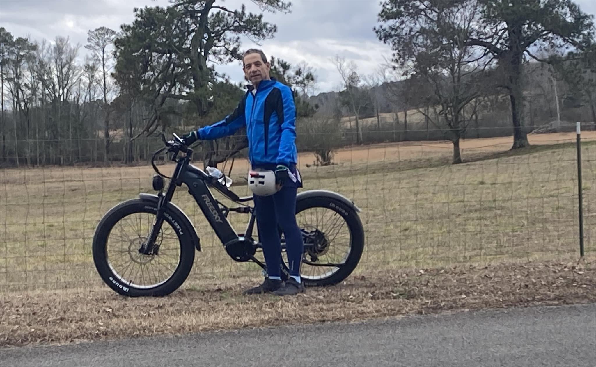 Freesky 1000W Electric Mountain Bike with Rear Rack | Swift Horse Pro X ...