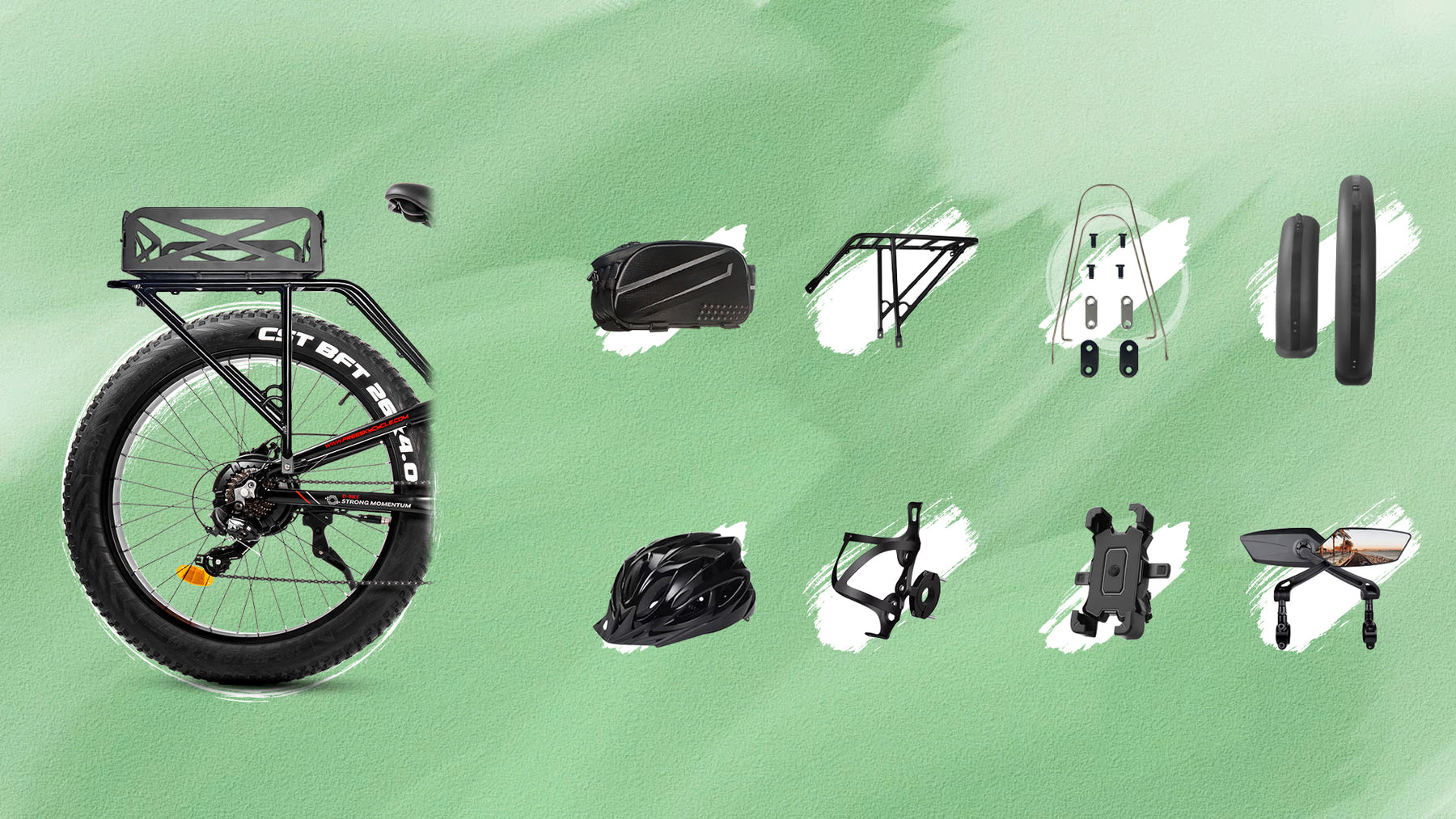 Fat Tire Electric Mountain Bikes | FreeSky Cycling Official ...