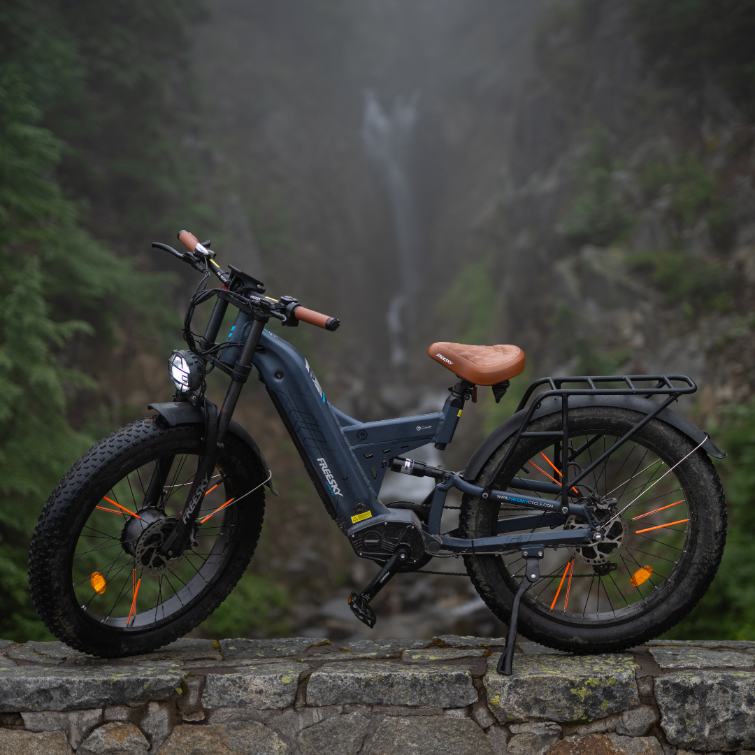 Dual Motor Electric Mountain Bike | Freesky Electric Bike Warrior Pro M-530 – Freeskycycle eBike