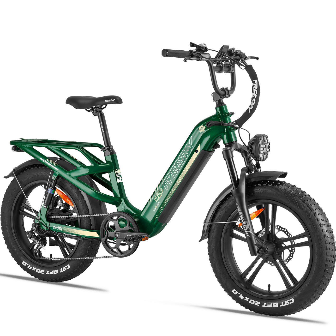 750W Electric Step Thru Bike Rocky Pro A-320 | Freesky Electric Bike ...