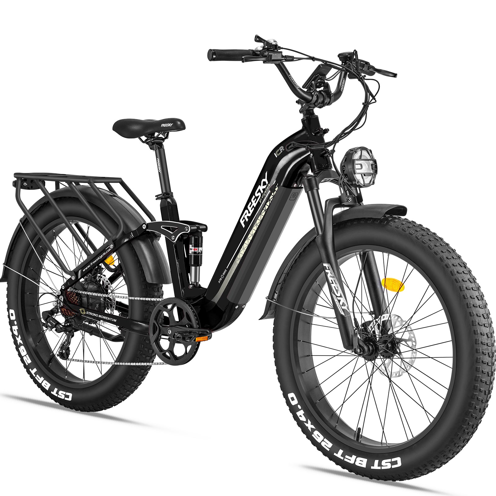 FREESKY eBike | Fat Tire E-Mountain Bikes | All-Terrain eBike ...